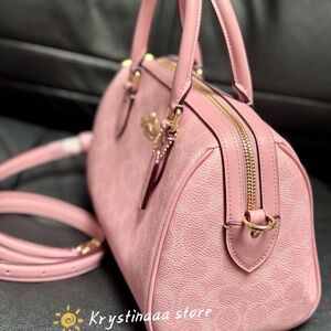 Coach | Bags | Nwt Coach Rowan Satchel Bag In Signature Canvas ...